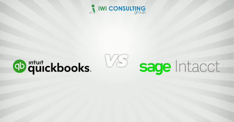 Quickbooks Vs. Sage Intacct - IWI Consulting Group - Sage Partner