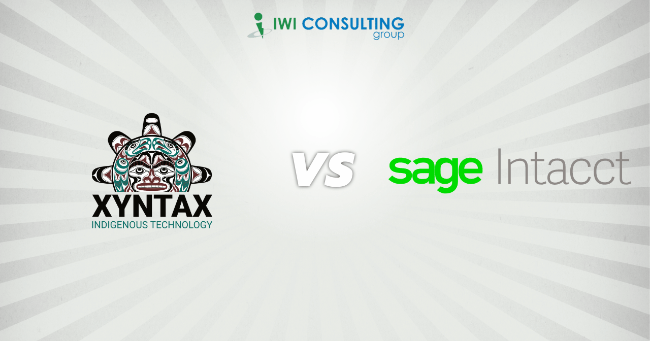 Xyntax vs. Sage Intacct - IWI Consulting Group