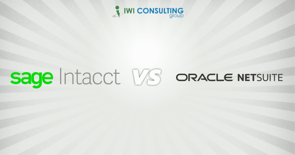 Sage Intacct vs. NetSuite - IWI Consulting Group - Sage Partner