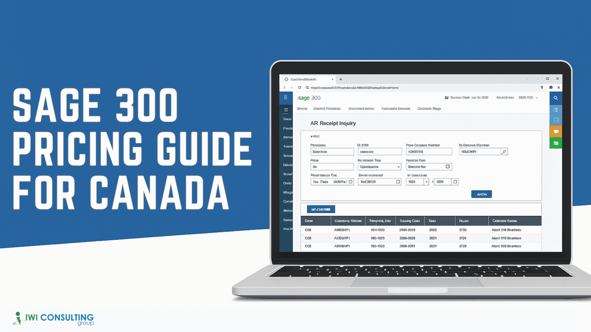 Sage 300 Pricing Guide for Canada | Formerly Sage Accpac